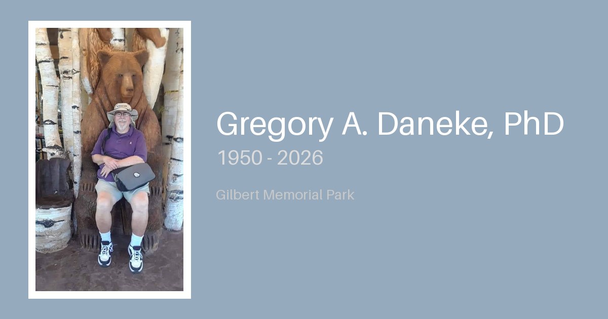 Gregory A. Daneke, PhD - Gilbert-Memorial-Park